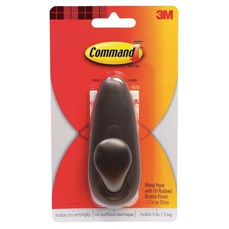 Command Hook, Metal, 1-5/8 In FC13 | Zoro