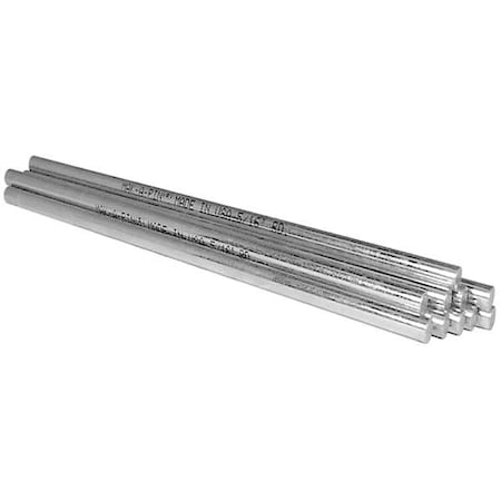 Zoro Select Undersized Key Stock, Carbon Steel, Zinc Plated, 12 in L, 5 ...