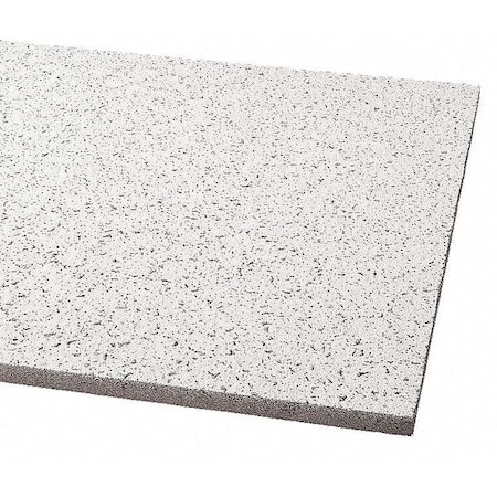 Armstrong Cortega Ceiling Tile, 24 in W x 24 in L, Angled Tegular, 15/ ...