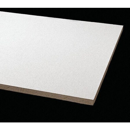 Armstrong Clean Room Ceiling Tile, 24 in W x 48 in L, Square Lay-In, 15 ...