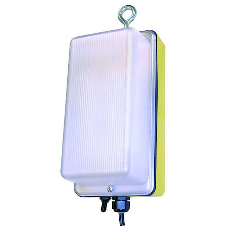 W F Harris Lighting 1000 Lumens, LED Yellow Temporary Job Site Light 30 ...