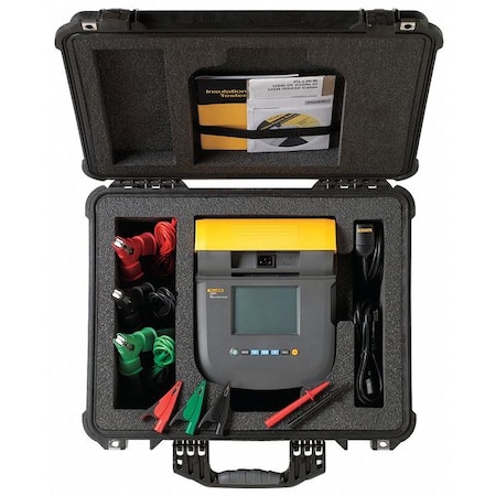 Fluke Battery Operated Megohmmeter, 10,000VDC FLUKE-1555/KIT | Zoro