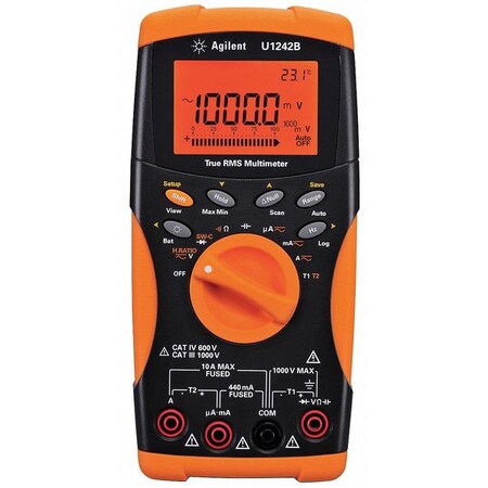Keysight Technologies Digital Multimeter, 1000 Max. AC Volts, 1000 Max ...