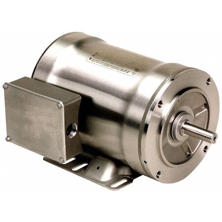 Bluffton Washdown Motor, 3 Ph, TENV, 3/4 HP, 1725 rpm 1321007113 | Zoro
