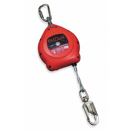 Honeywell Miller Self-Retracting Lifeline, 30 ft., Red MP30G/30FT | Zoro