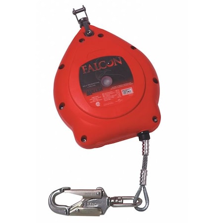 Honeywell Miller Self Retracting Lifeline, 20 ft., Red MP20G-Z7/20FT | Zoro
