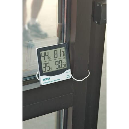 Extech In/Out Digital Hygrometer, 14 to 140 F 445713 | Zoro