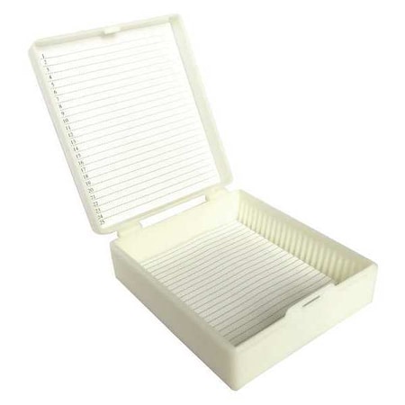 Zoro Select Plastic Slide Box, Holds 5 Slides 5PTL4 | Zoro