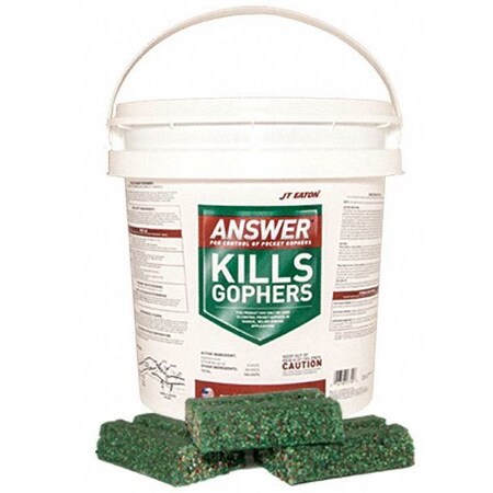 Jt Eaton Rodenticide, Green Blocks, 10 lb. Pail 277 | Zoro