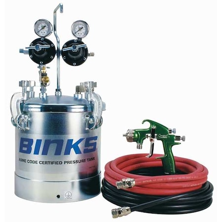 Binks 2.8 Gal Tank Otfit with Trans Tech gun 98-3146 | Zoro