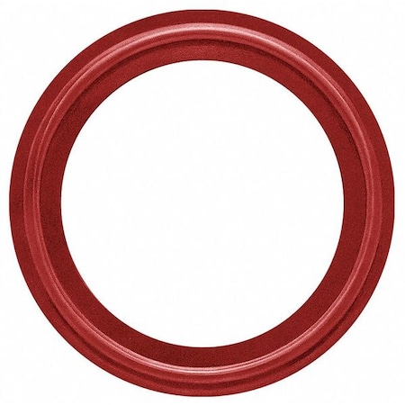 Rubberfab Gasket, Size 4 In, Tri-Clamp, Red 40RXPX-RZ-400 | Zoro