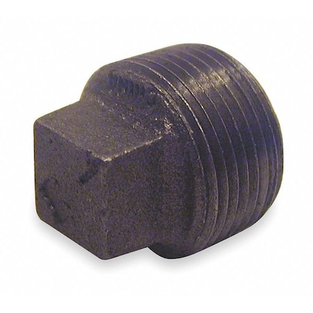 Zoro Select Square Head Plug Square Head Plug, 1/2" Pipe, MNPT ...
