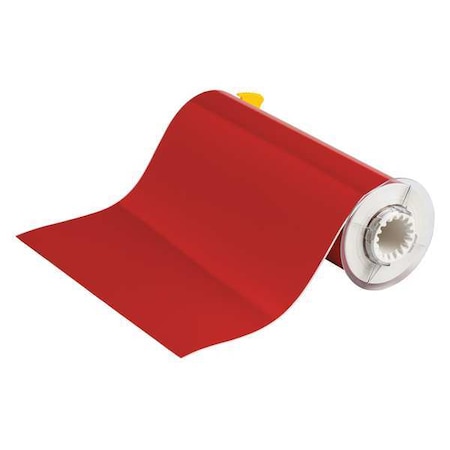 Brady Label Tape Cartridge, Red, Labels/Roll: Continuous 13610 | Zoro