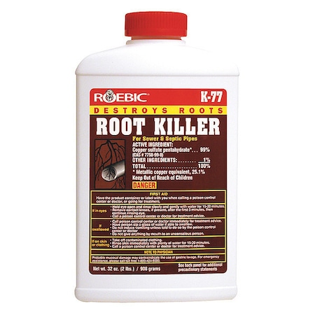 Roebic Laboratories Root Killer, Size 2 lb., Odorless K-77 | Zoro