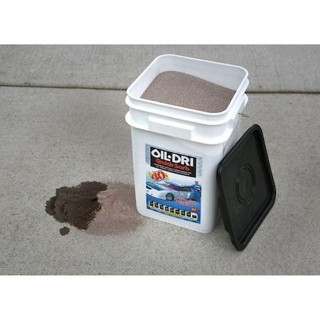 Oil-Dri Loose Absorbent, 2 Gallon Volume Absorbed per Package, 20 lb ...