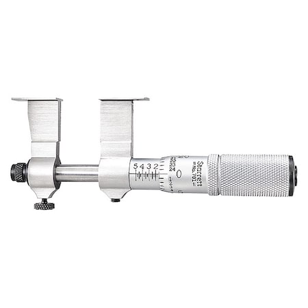 Starrett Inside Groove Micrometer, 1.5 to 2.5" 701B | Zoro