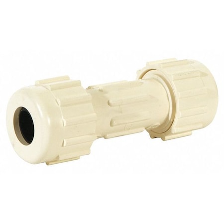 Kbi 1/2" Compression CPVC Coupling Sched 40 CCC-0500-C | Zoro