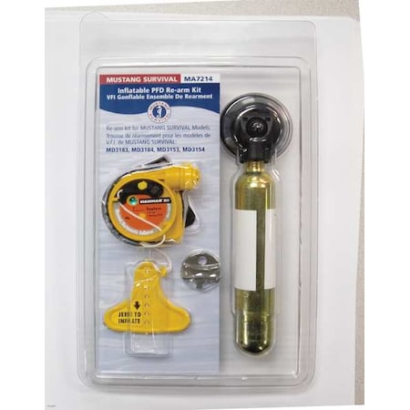 Mustang Survival Rearm Kit for MD3183 and MD3188 MA7214-0-0-102 | Zoro