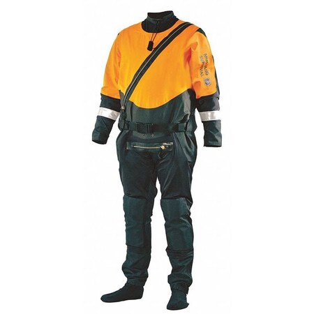Mustang Survival Swift Water Rescue Dry Suit, Large MSD577-SR L | Zoro