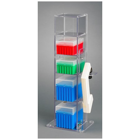 Poltex Lab Bench Vertical Organizer, 20.8 in H 5VTORG-BRK | Zoro
