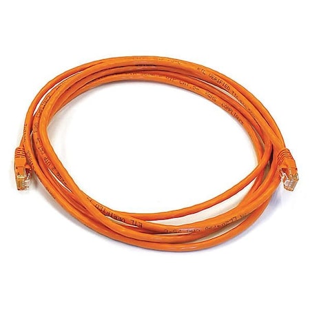 Monoprice Ethernet Cable, Cat 6, Orange, 10 ft. 3439 | Zoro