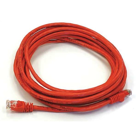 Monoprice Ethernet Cable, Cat 6, Red, 14 ft. 2311 | Zoro