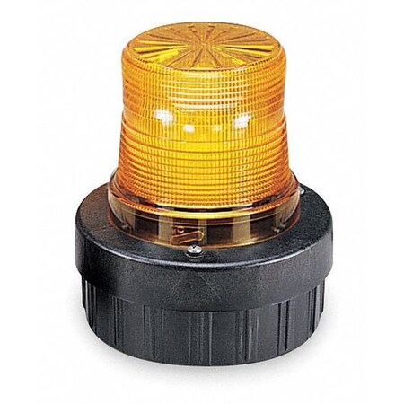 Federal Signal Horn Strobe, Amber, Polycarbonate, 120VAC AV1-120A | Zoro