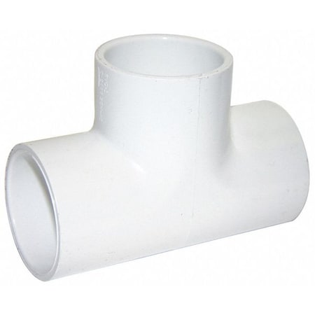 Charlotte Pipe And Foundry PVC Tee, Socket x Socket x Socket, 1" Pipe ...