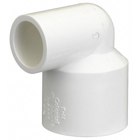 Charlotte Pipe And Foundry 1-1/4" x 1" Socket PVC Reducing 90 Deg ...