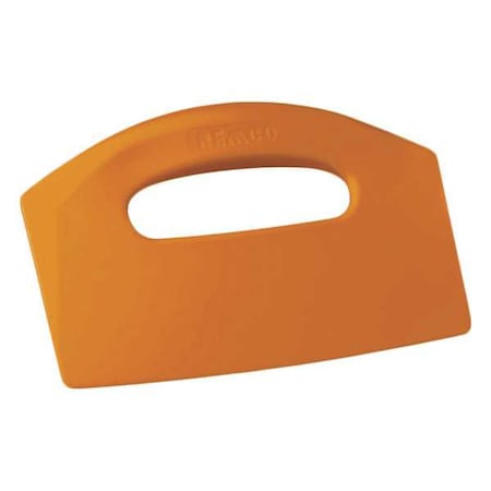 Remco Bench Scraper, Poly, 8-1/2 x 5 In, Orange 69607 | Zoro