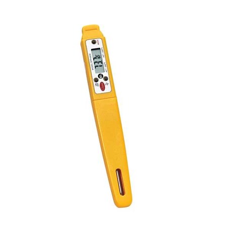 COOPER ATKINS 2-3/4" Stem Digital Pocket Thermometer, -40 Degrees to ...