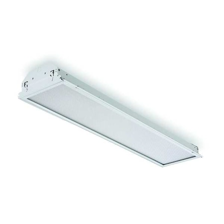 Lithonia Lighting Recessed Troffer, F32T8, 56W, 120-277V GT8 2 32 A12 ...