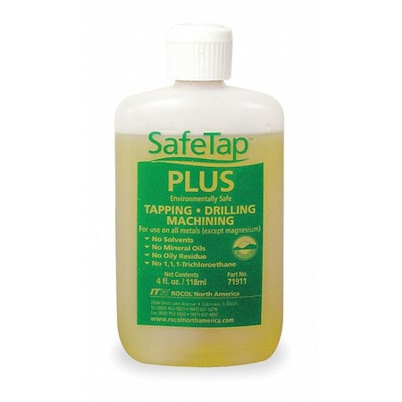 Safetap Fluid, Tapping, 4 Oz 71911 | Zoro