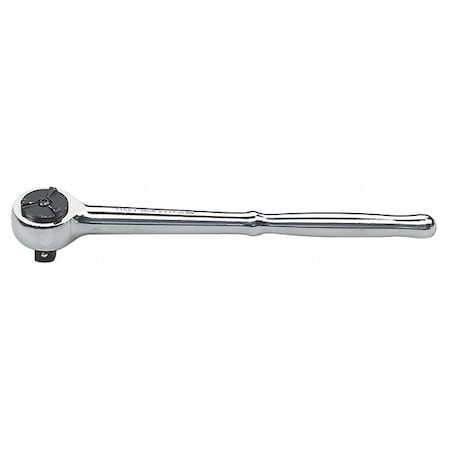 CRAFTSMAN INDUSTRIAL 1/2" Drive, 45 Teeth, Round Hand Ratchet, 10 ...