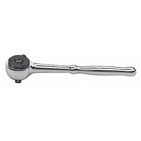 CRAFTSMAN INDUSTRIAL 1/4" Drive, 45 Teeth, Round Hand Ratchet, 5-1/4 ...