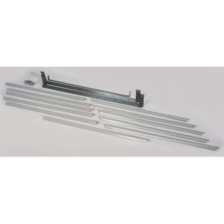 Dayton Vertical Louver Kits, Gray, 24-3/16" H 5ZKD5 | Zoro