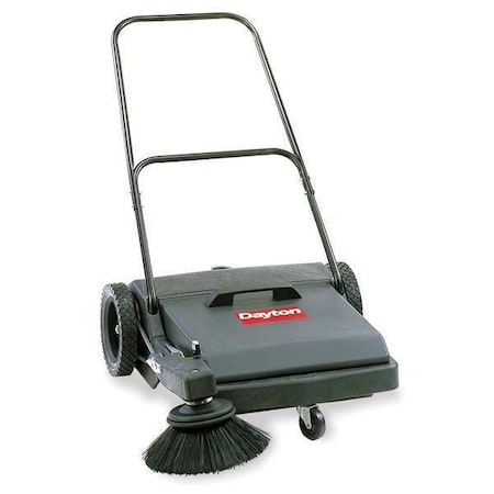Dayton Push Sweeper, Walk Behind, 27", 8 gal. 5Z042 | Zoro