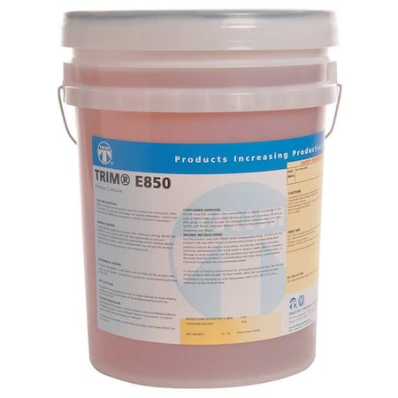 Trim Coolant, 5 gal, Bucket E850/5 | Zoro