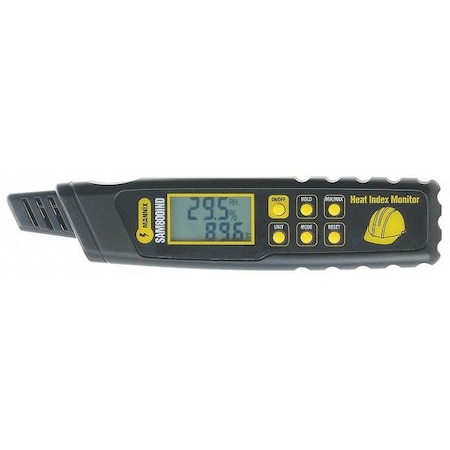 General Tools Pocket Heat Monitor, 32 to 122 Degrees F SAM800IND | Zoro