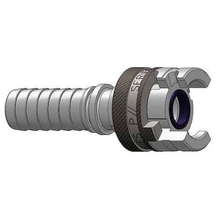 Dixon Barb to Thor Coupler, Barb, 1/2, Steel 4PS6 | Zoro