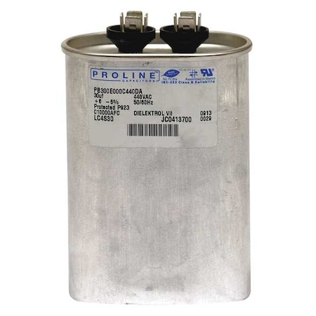Pro-Line Motor Run Capacitor, 40 MFD, 4-3/8 In. H PB400E000C440DAGR-WWG ...