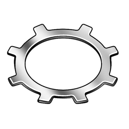 Zoro Select Internal Self-Locking Push-On Retaining Ring, Stainless ...