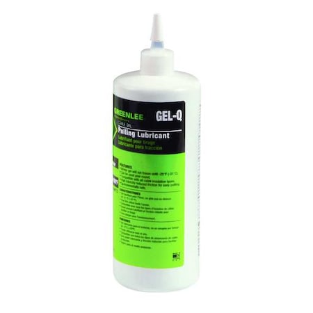 Greenlee Pulling Lubricant, Gel, 1 Qt GEL-Q | Zoro
