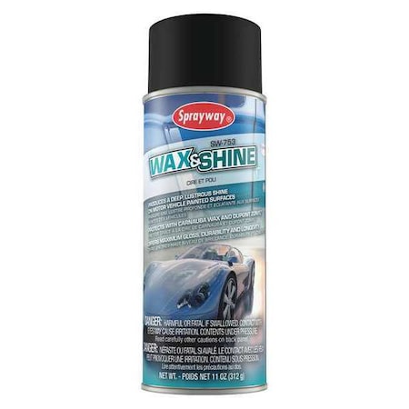 Sprayway Wax and Shine, 16 oz. SW753 | Zoro