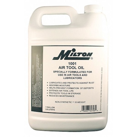 Milton Air Tool Oil, 1 Gal. 1001 | Zoro