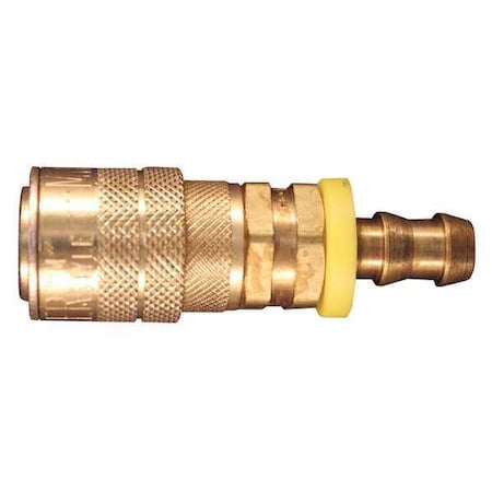 Milton M Style Push-Lock Coupler, 3/8" Hose, PK10 1717-6 | Zoro