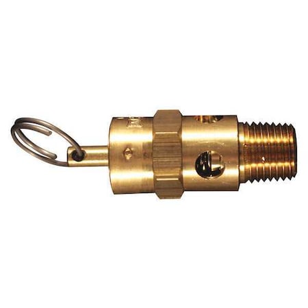Milton ASME Safety Valve, 70 PSI Pop off Press. 1090-70 | Zoro