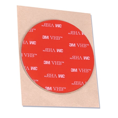 3M 3M 5962 VHB Tape 2" circle, Black, 62 mil, 100PK 5962 | Zoro