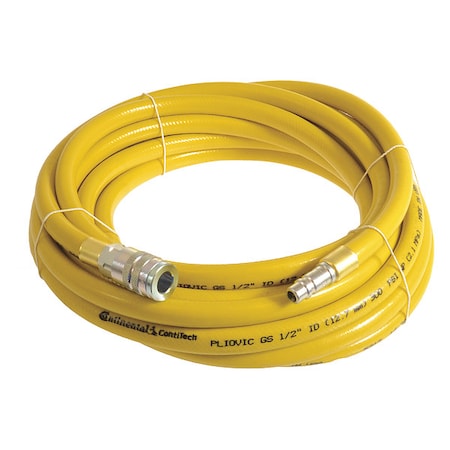 Continental Contitech 1/2" x 15 ft PVC Coupled Multipurpose Air Hose ...