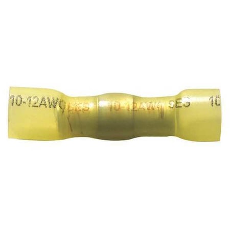 Gardner Bender Terminal, Crimp/Solder/Shrink, Yellow, PK4 XTM-250 | Zoro
